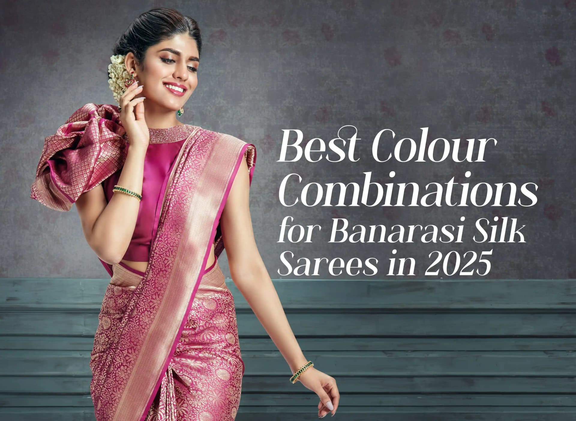 Best Color Combinations for Banarasi Silk Sarees in 2025 | New Blog